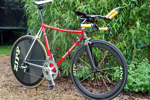Lo pro cycling club: Vintage Brian Rourke TT Bike - UK.